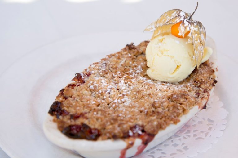 How To Make Crumble Topping For Fruit Pies - What Kate Baked